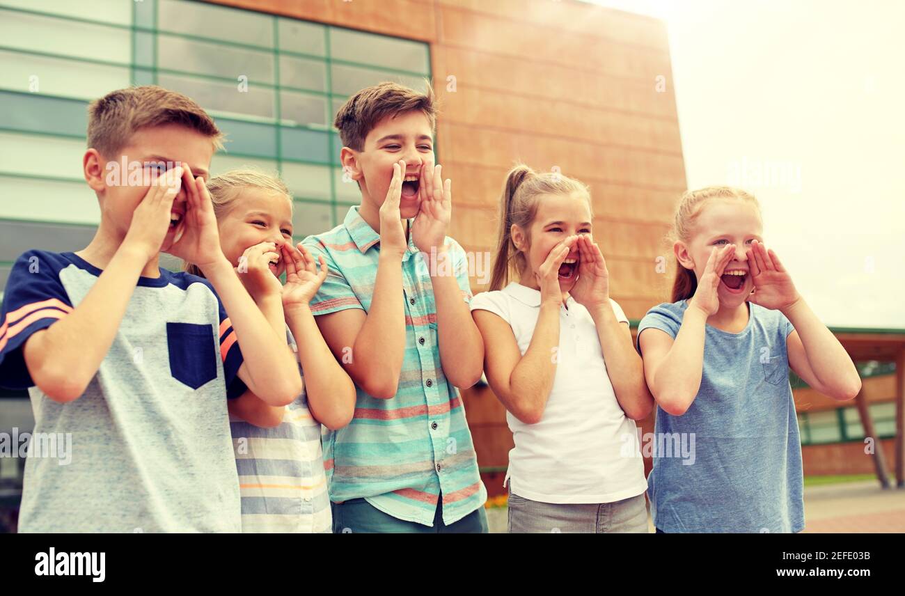 group of happy elementary school students Stock Photo - Alamy group of happy elementary school students Stock Photo - Alamy