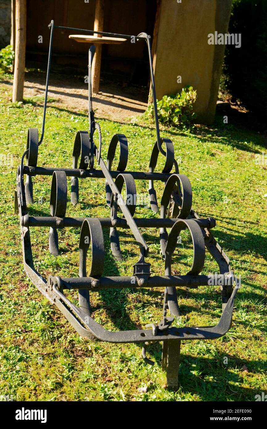Antique plough hi-res stock photography and images - Alamy
