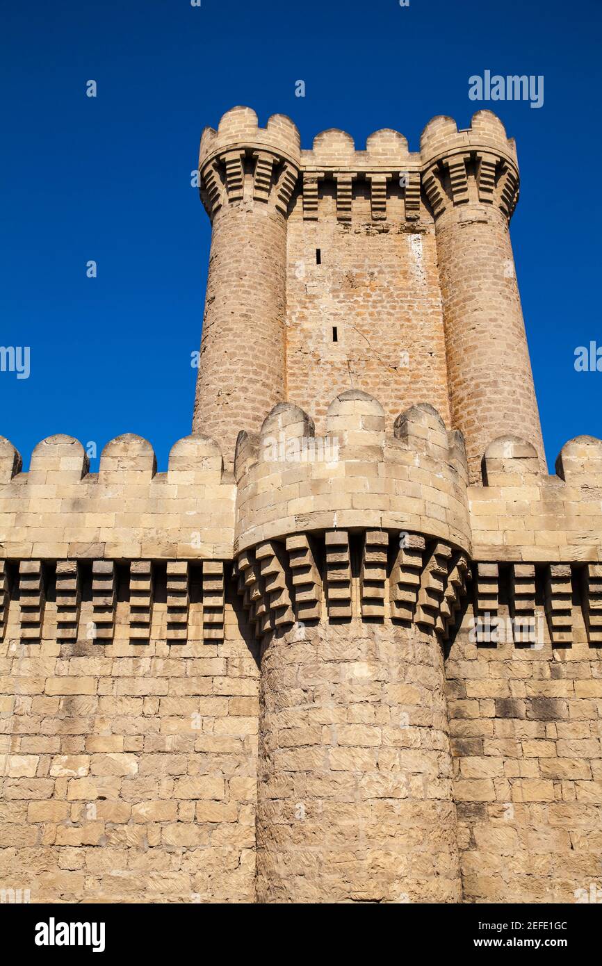 Azerbaijan, Absheron Peninsula, Mardekan, Mardakan castle Stock Photo ...