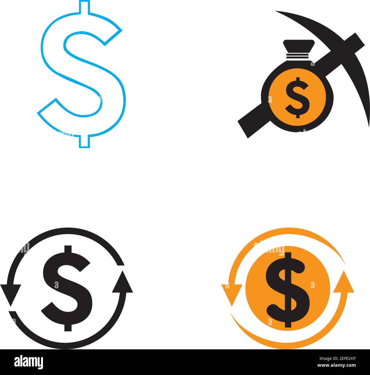 dollar money vector icon illustration design template - vector Stock ...