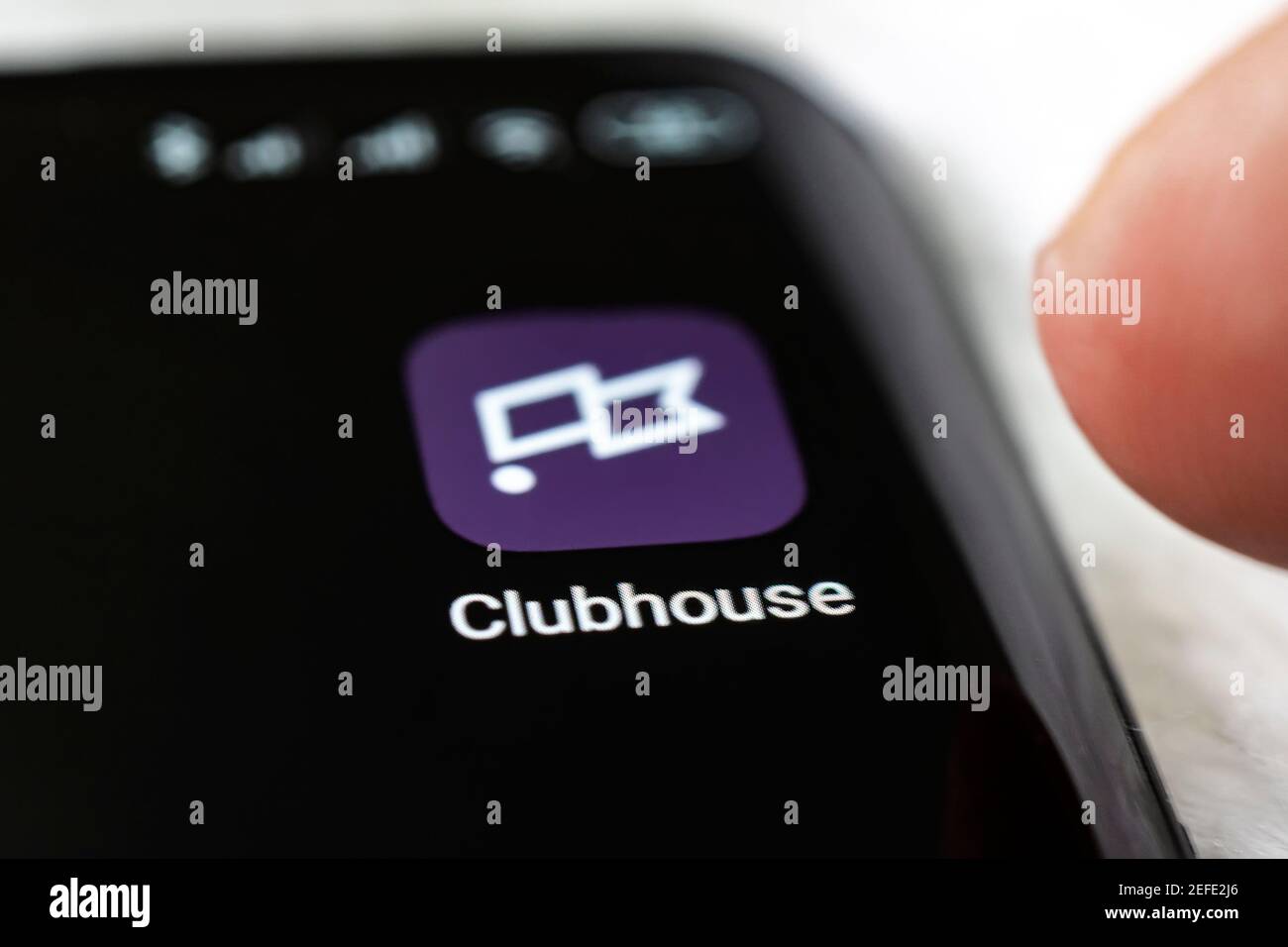 Clubhouse application logo hi-res stock photography and images - Alamy