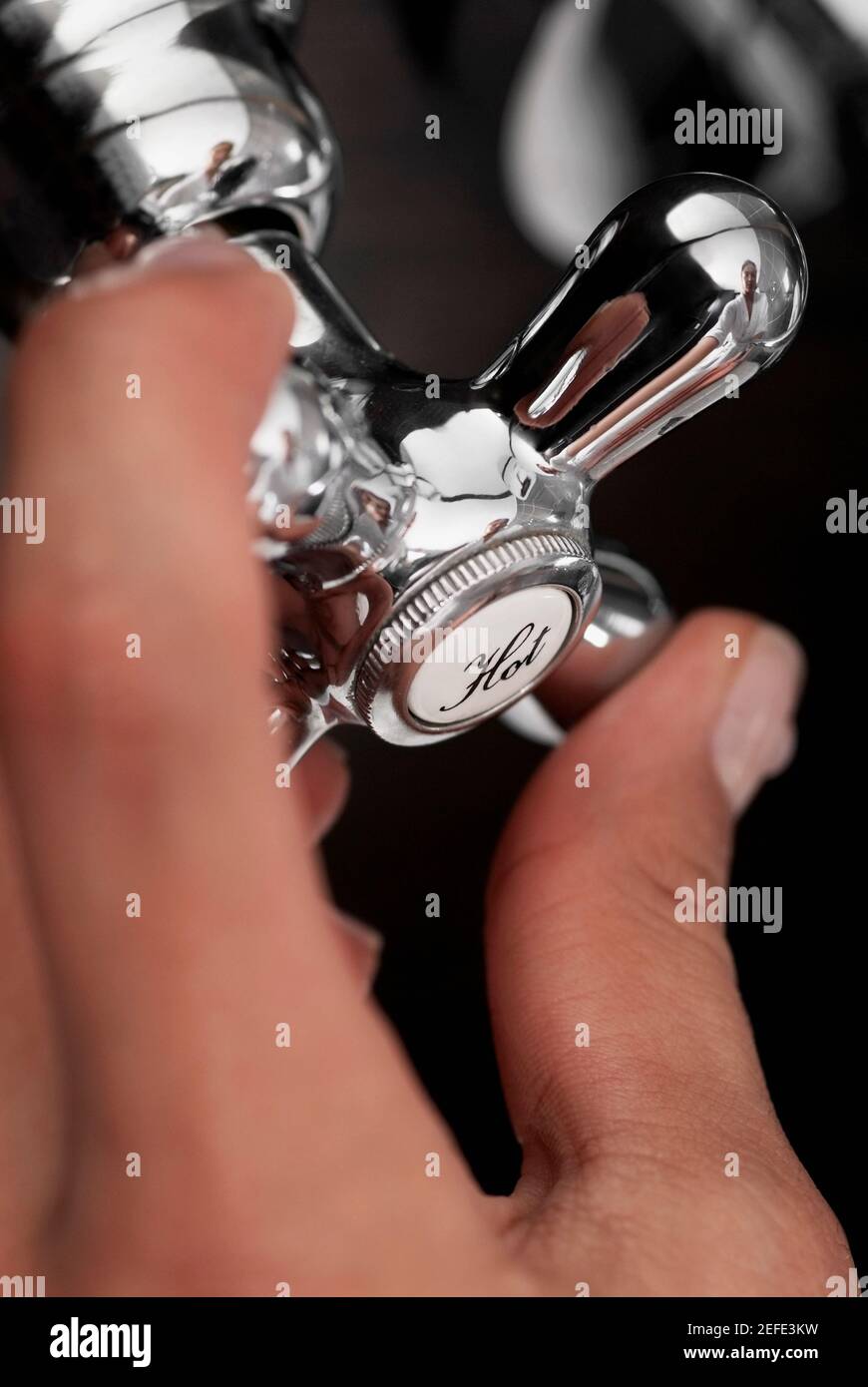 Faucet Finger High Resolution Stock Photography and Images - Alamy