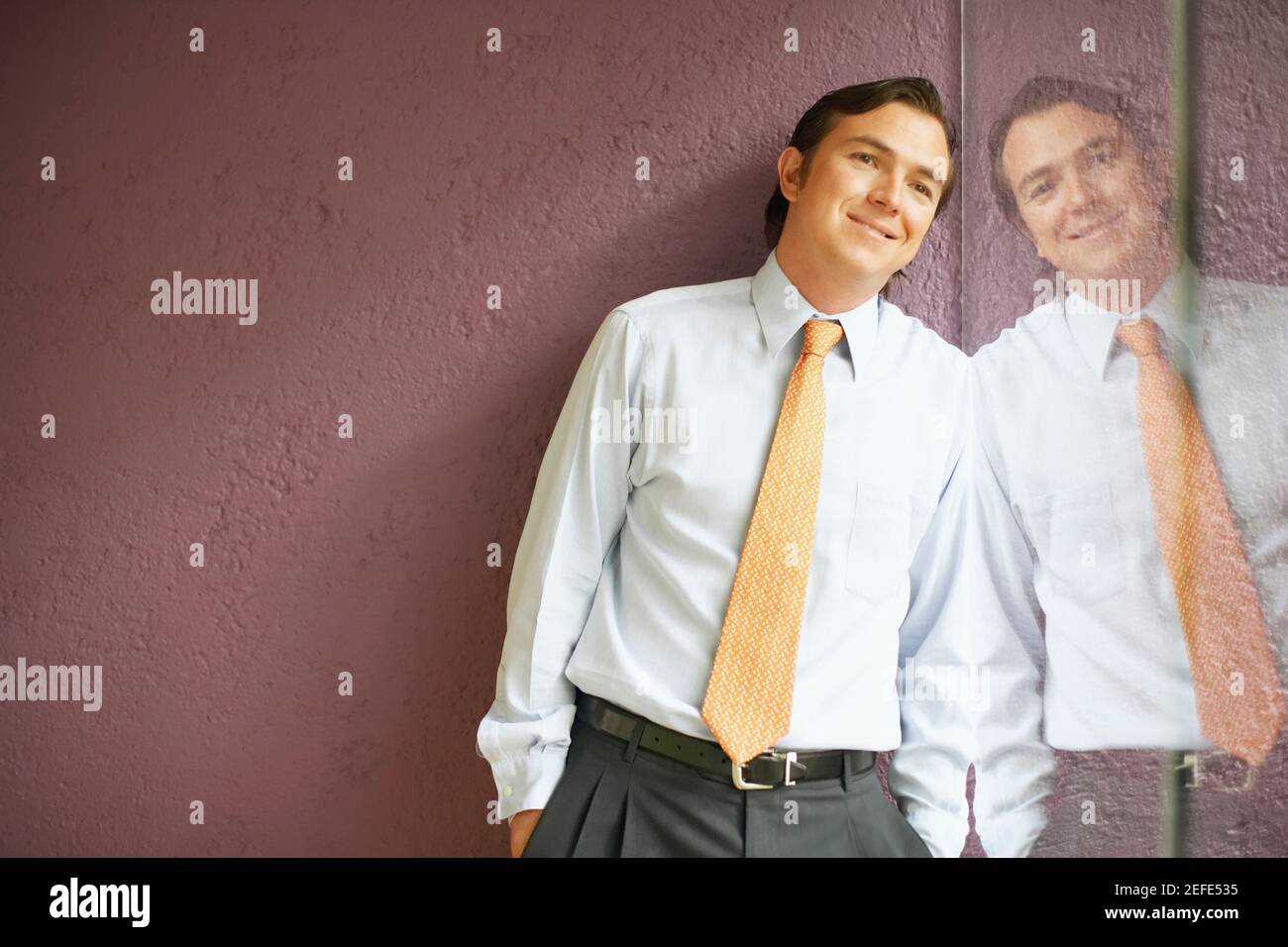 Reflection on formal clothing hi-res stock photography and images - Alamy