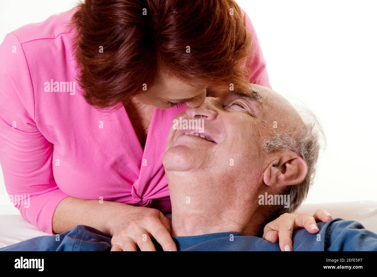Female rubbing shoulders male hi-res stock photography and images - Alamy
