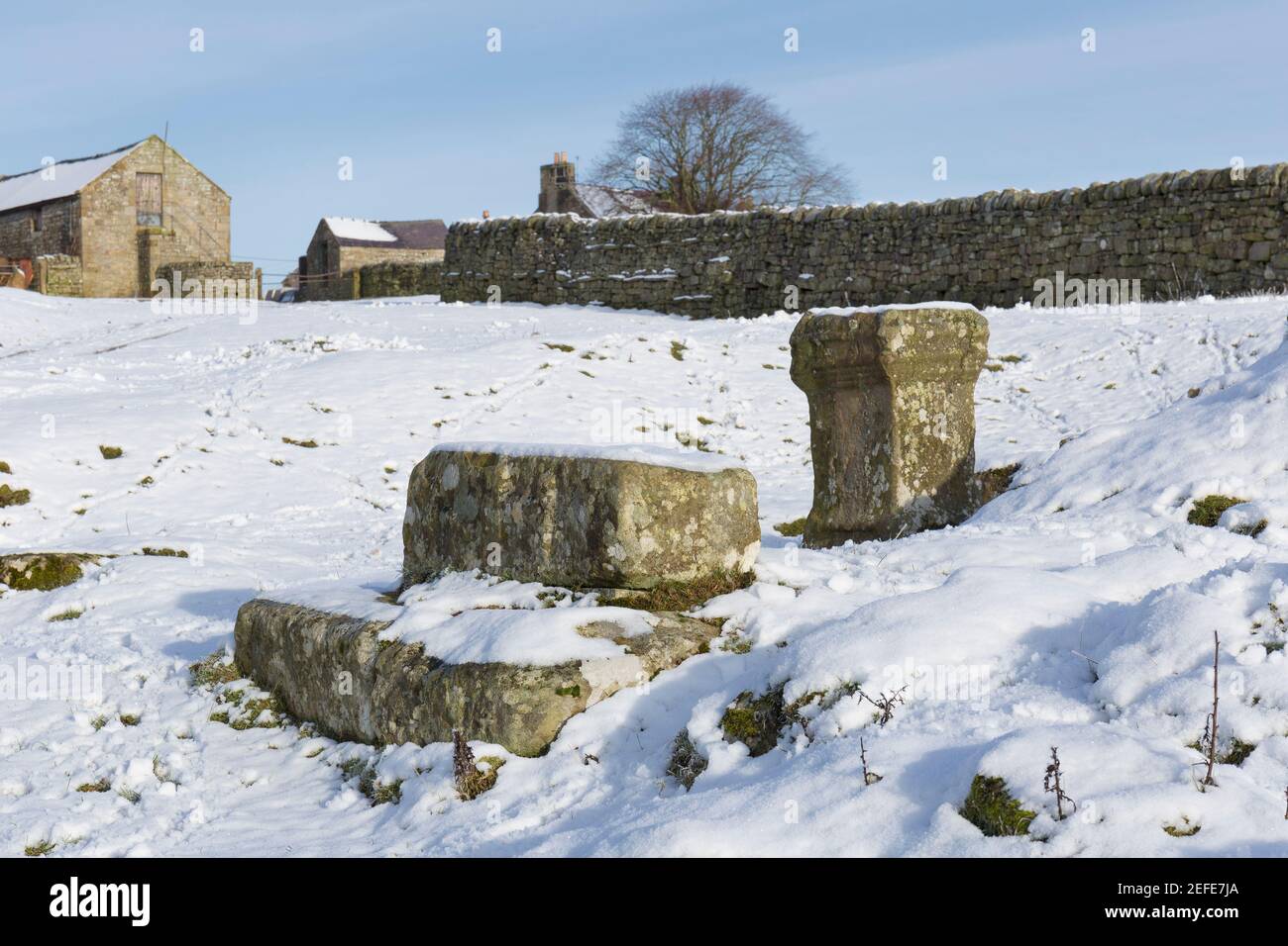 The Roman alter at Aesica - Great Chesters Roman Fort - Hadrian's Wall ...