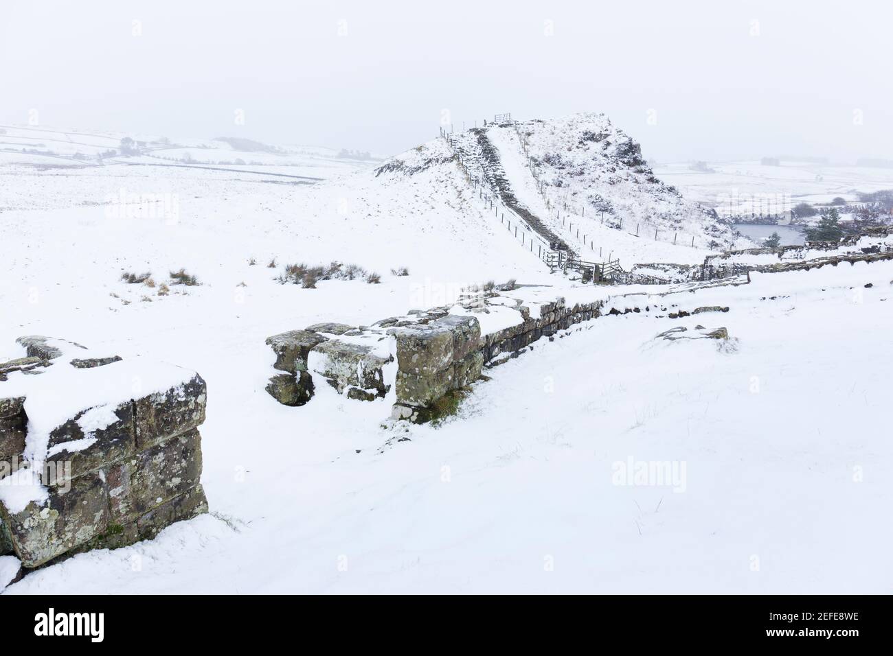The south gateway of Milecastle 42 at Cawfield, Hadrian's Wall ...