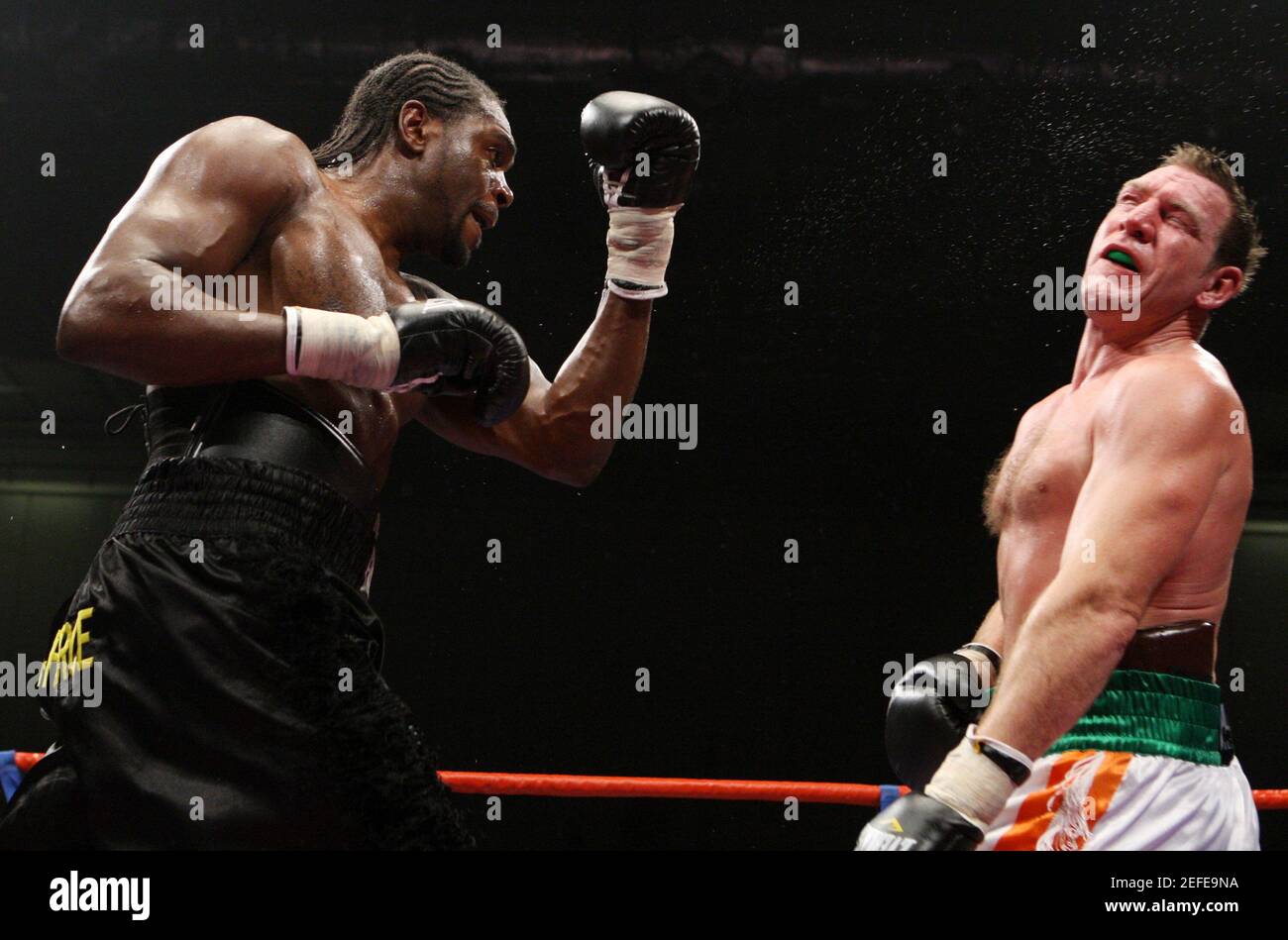 Audley Harrison V Martin Rogan High Resolution Stock Photography and ...