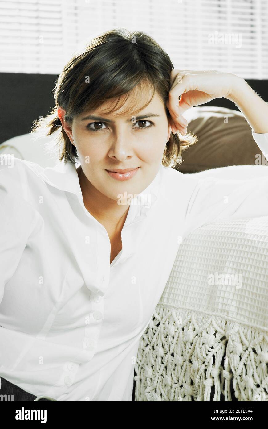 Leaning against the bed hi-res stock photography and images - Alamy