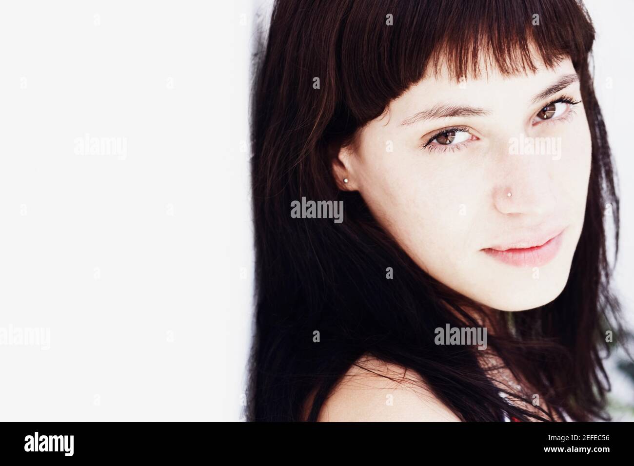 People smirking studio hi-res stock photography and images - Alamy