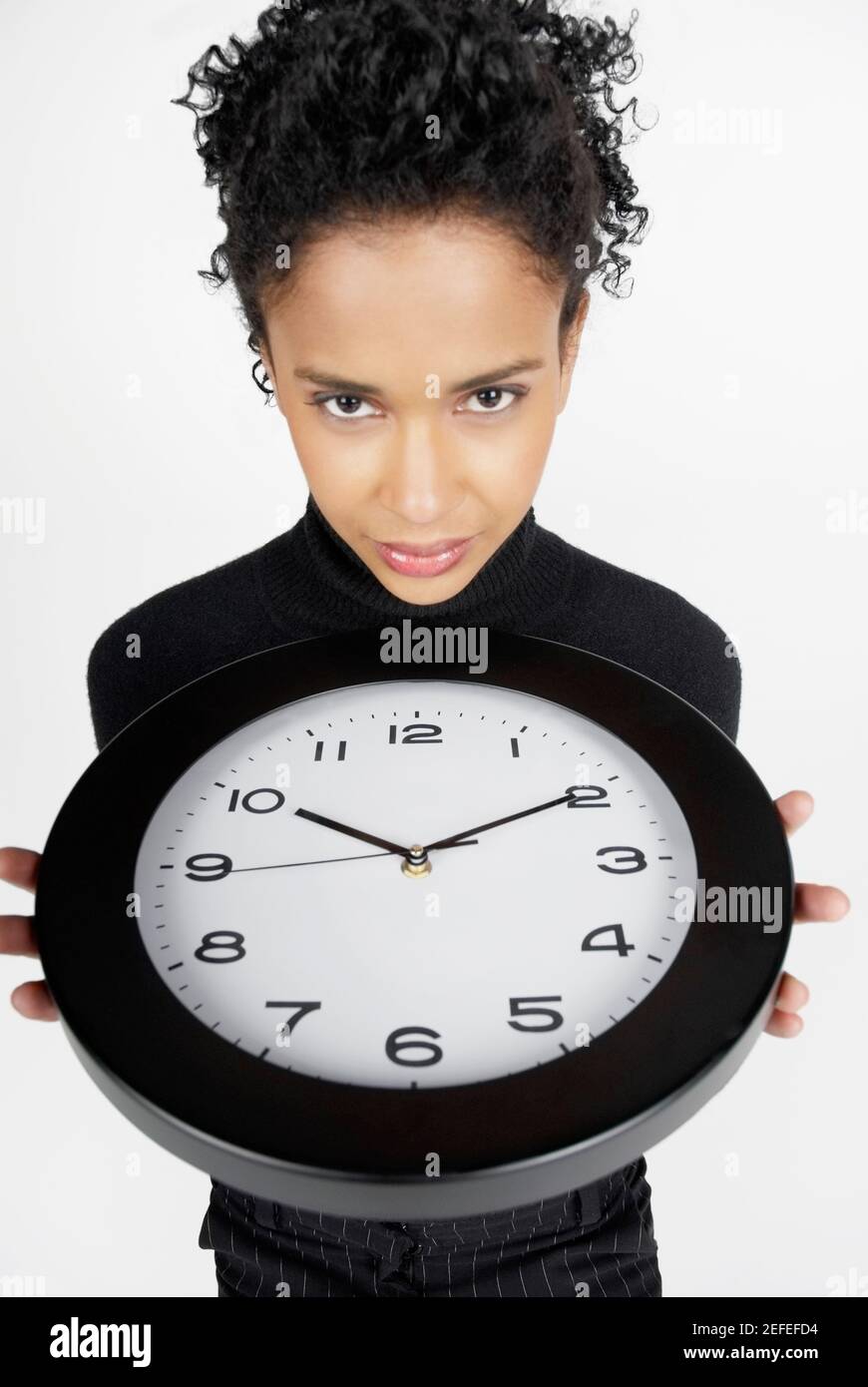 Clock showing hour only hi-res stock photography and images - Alamy