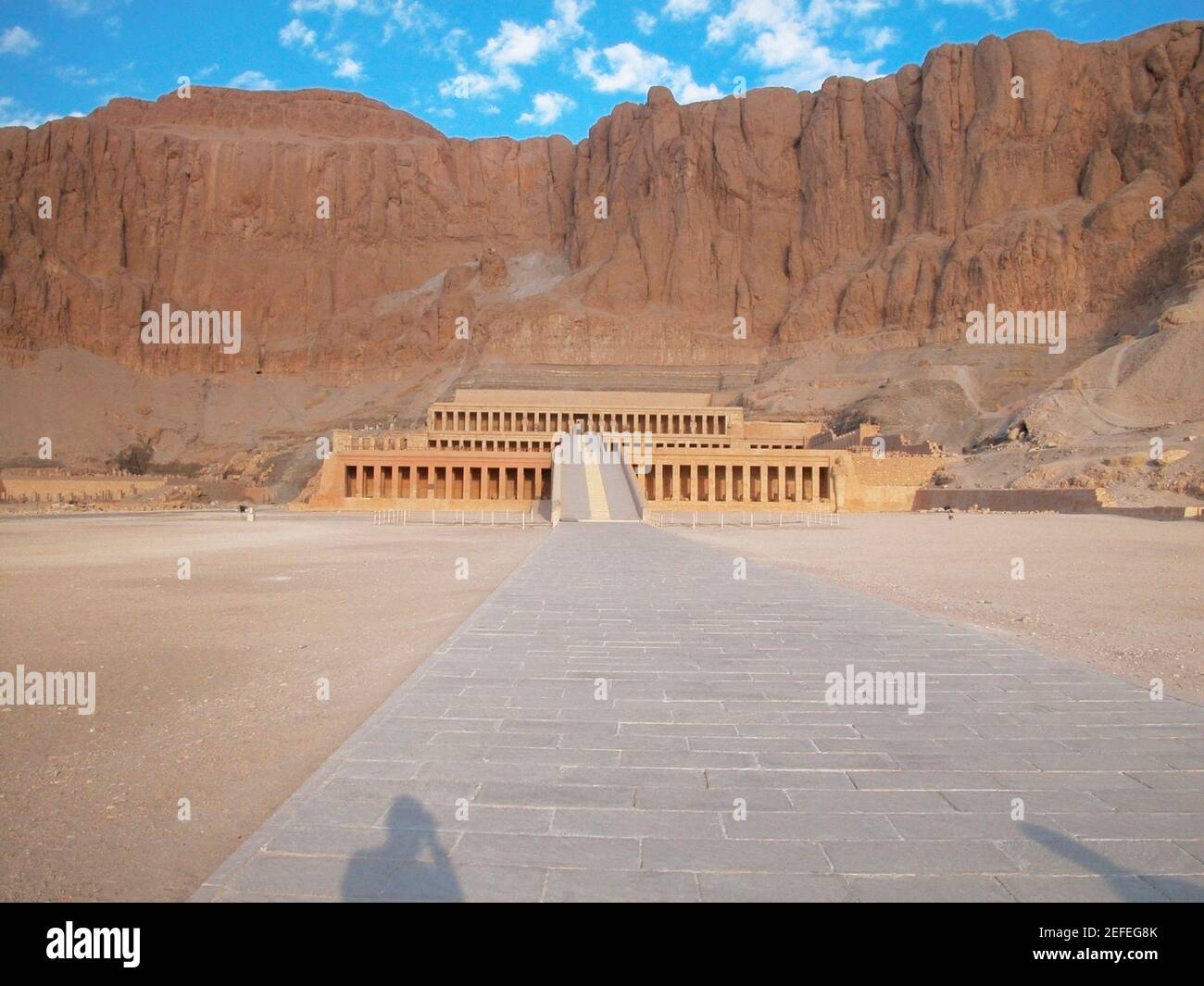 Path leading to a temple, Egypt Stock Photo - Alamy