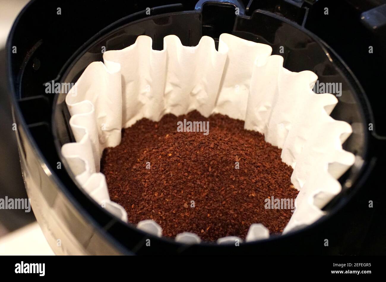 Coffee powder filter paper hi-res stock photography and images - Alamy