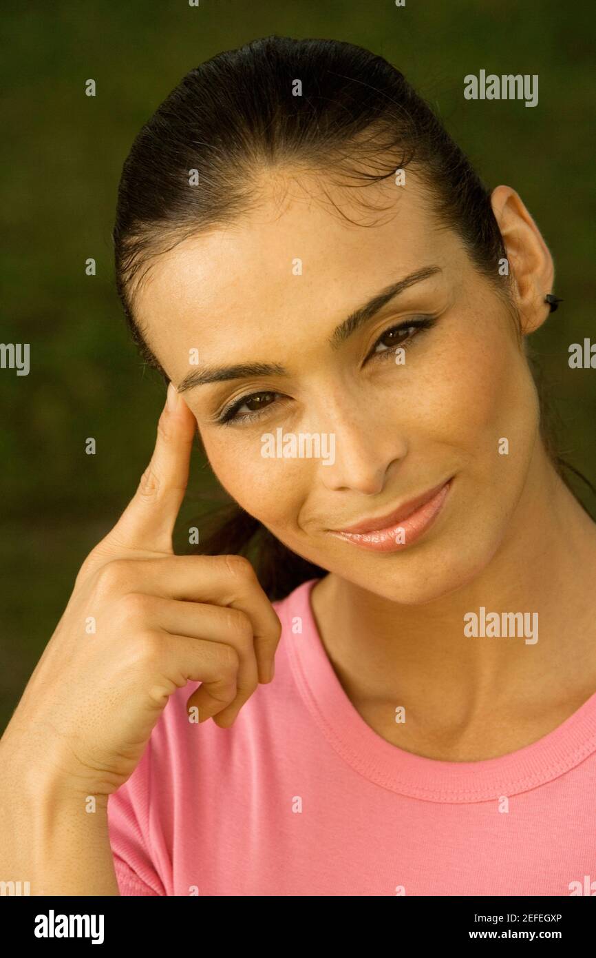 Portrait mid aged black woman hi-res stock photography and images - Alamy