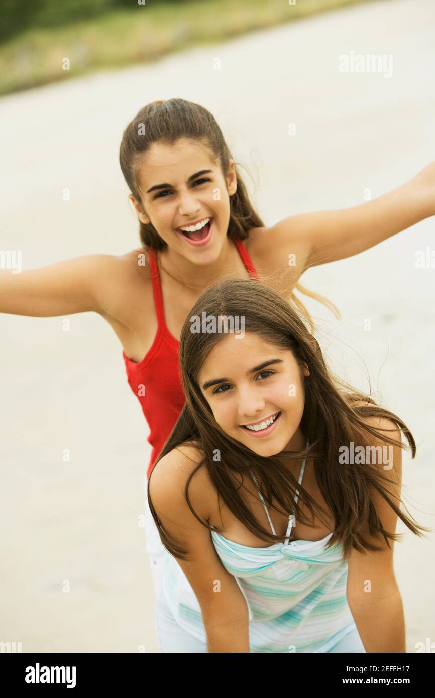 Child portrait laughing tween hi-res stock photography and images - Alamy