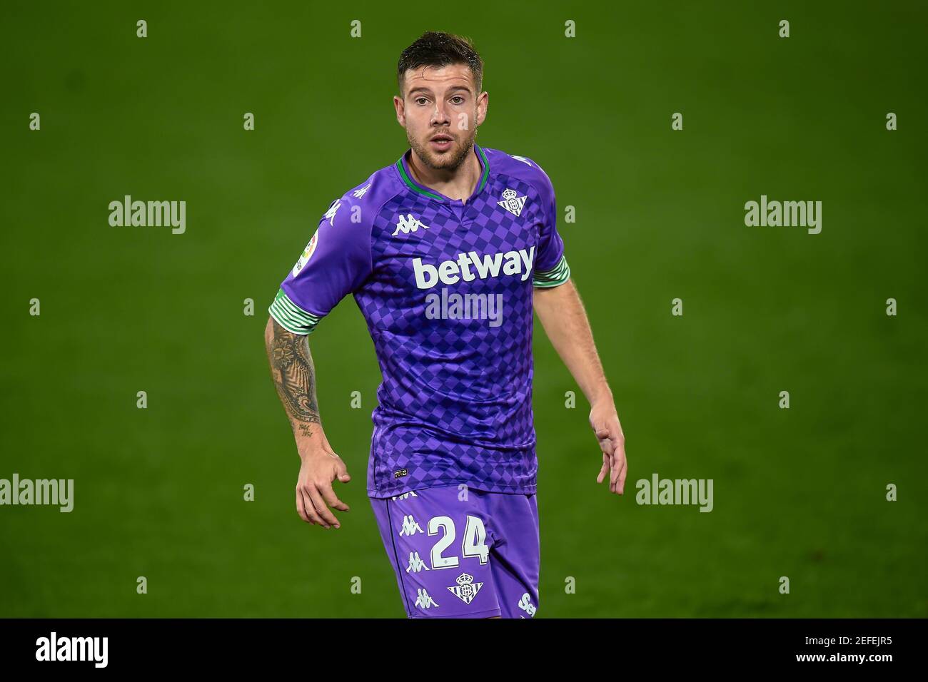 Aitor Ruibal of Real Betis during the La Liga match between Villarreal ...