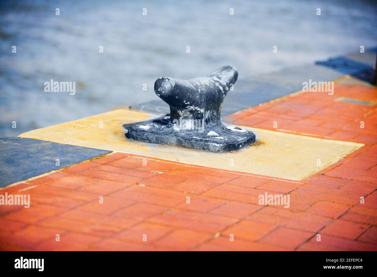 Close-up of a bollard, Savannah, Georgia, USA Stock Photo - Alamy