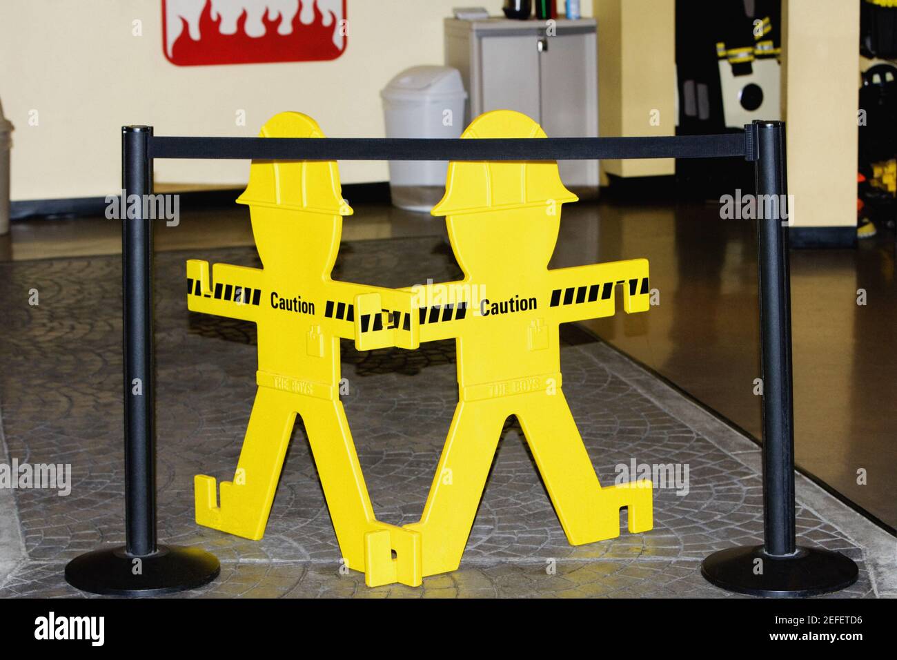 Human barricade hi-res stock photography and images - Alamy