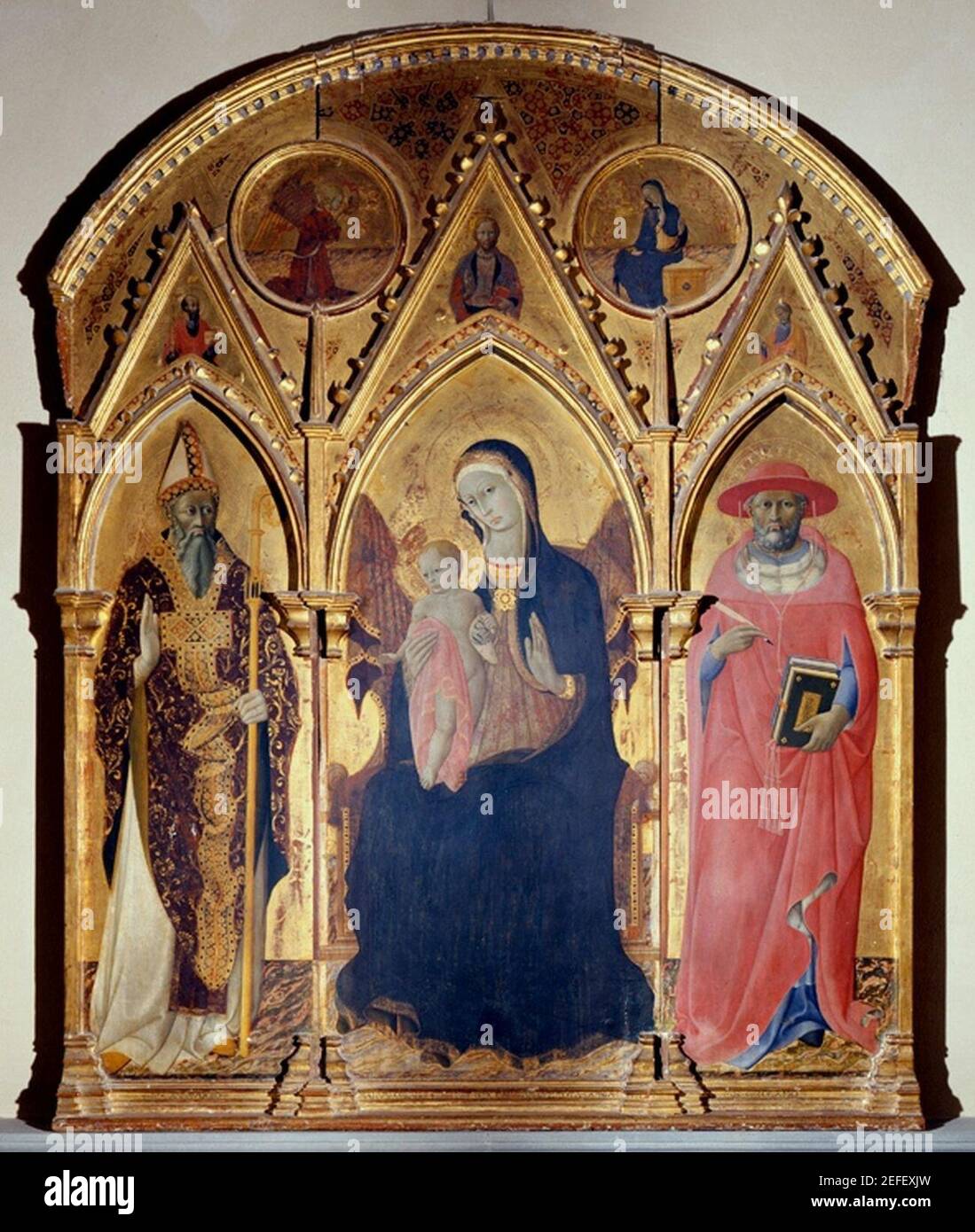 2 Osservanza Master. Pala dell'Osservanza Madonna col Bambino, Ambrogio ...