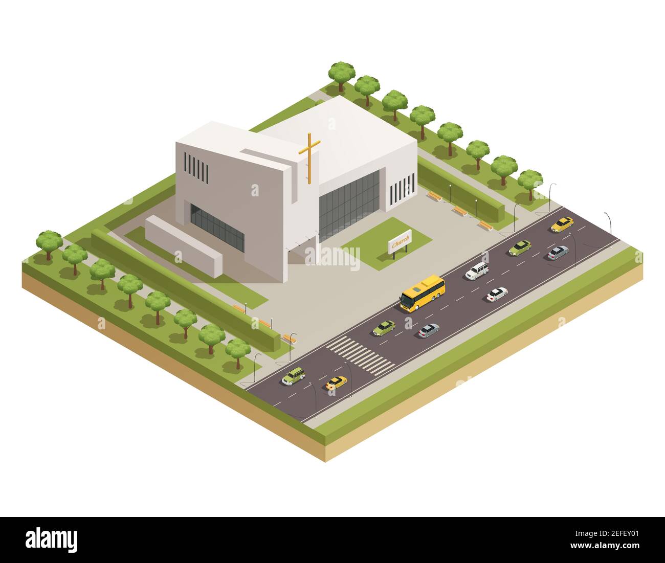 Modern Church Building