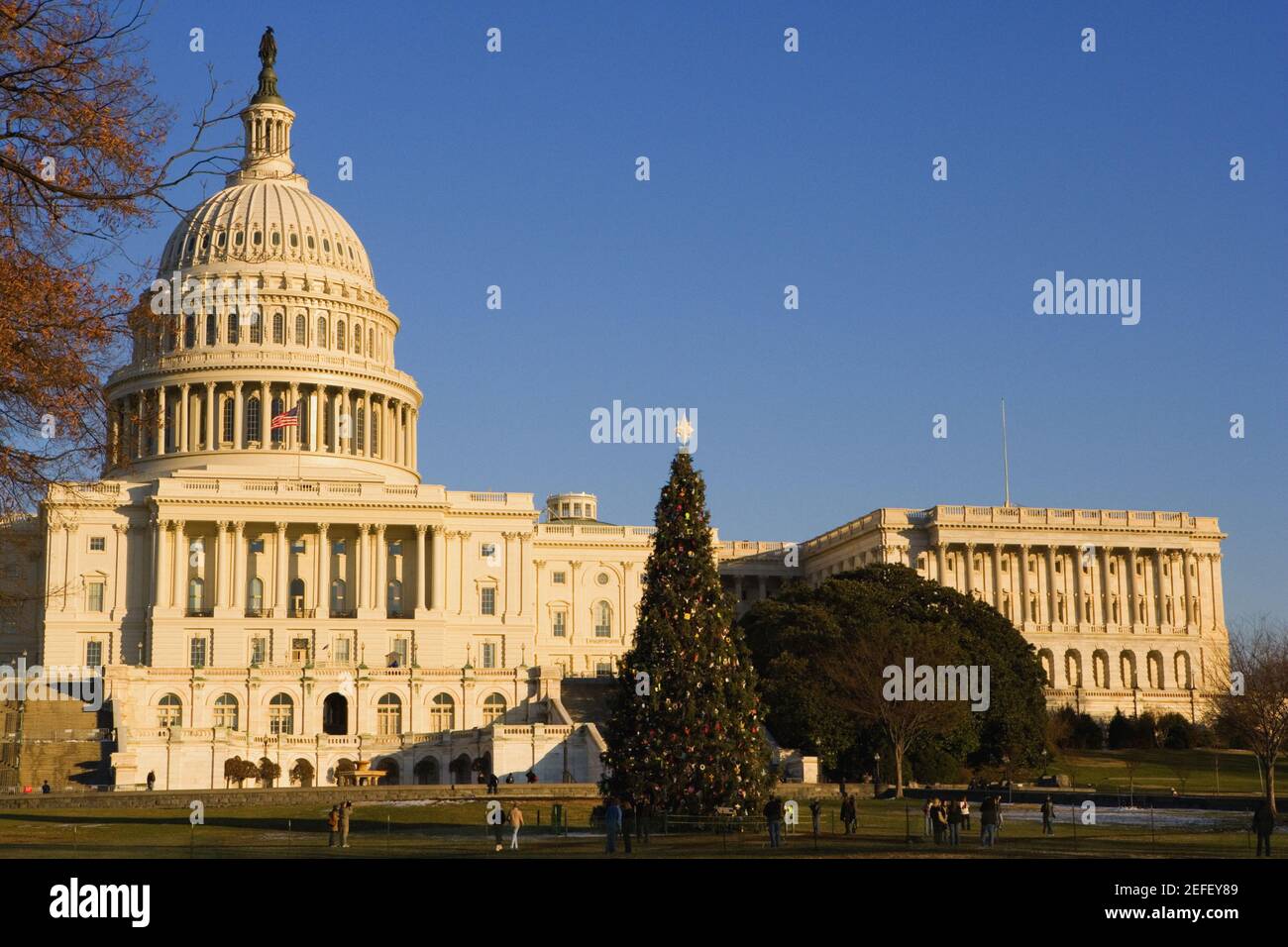 Facade of a government building, Capitol Building, Washington DC, USA ...