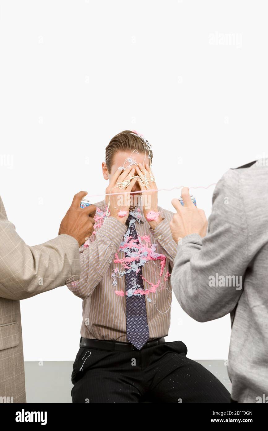 Silly string can hi-res stock photography and images - Alamy