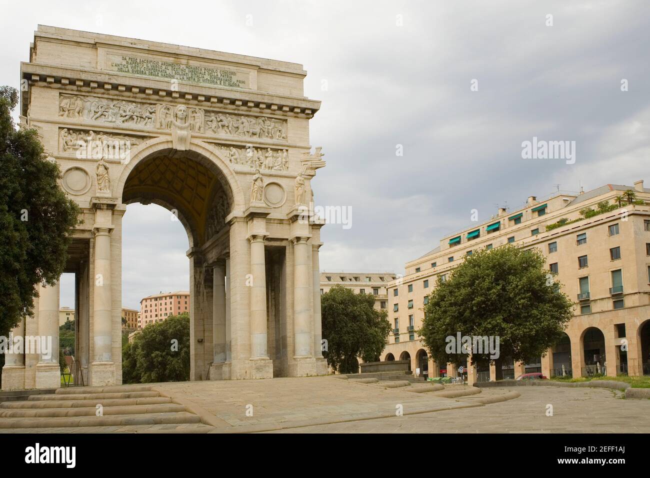 Piazza della vittoria genoa hi-res stock photography and images - Alamy