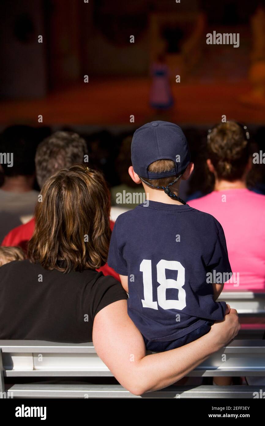 Performer on stage rear view hi-res stock photography and images - Alamy
