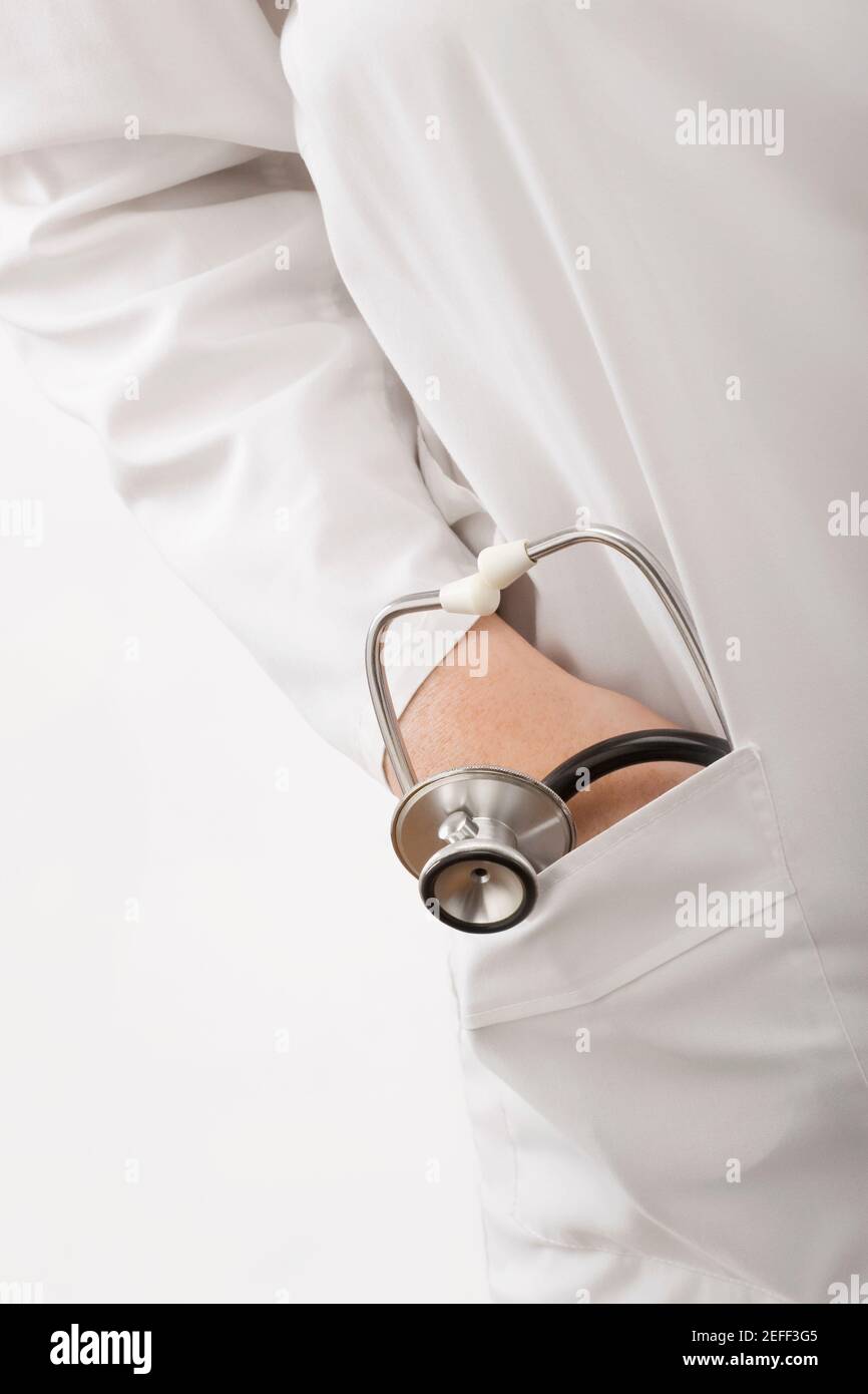 Doctor close up mid section hi-res stock photography and images - Alamy