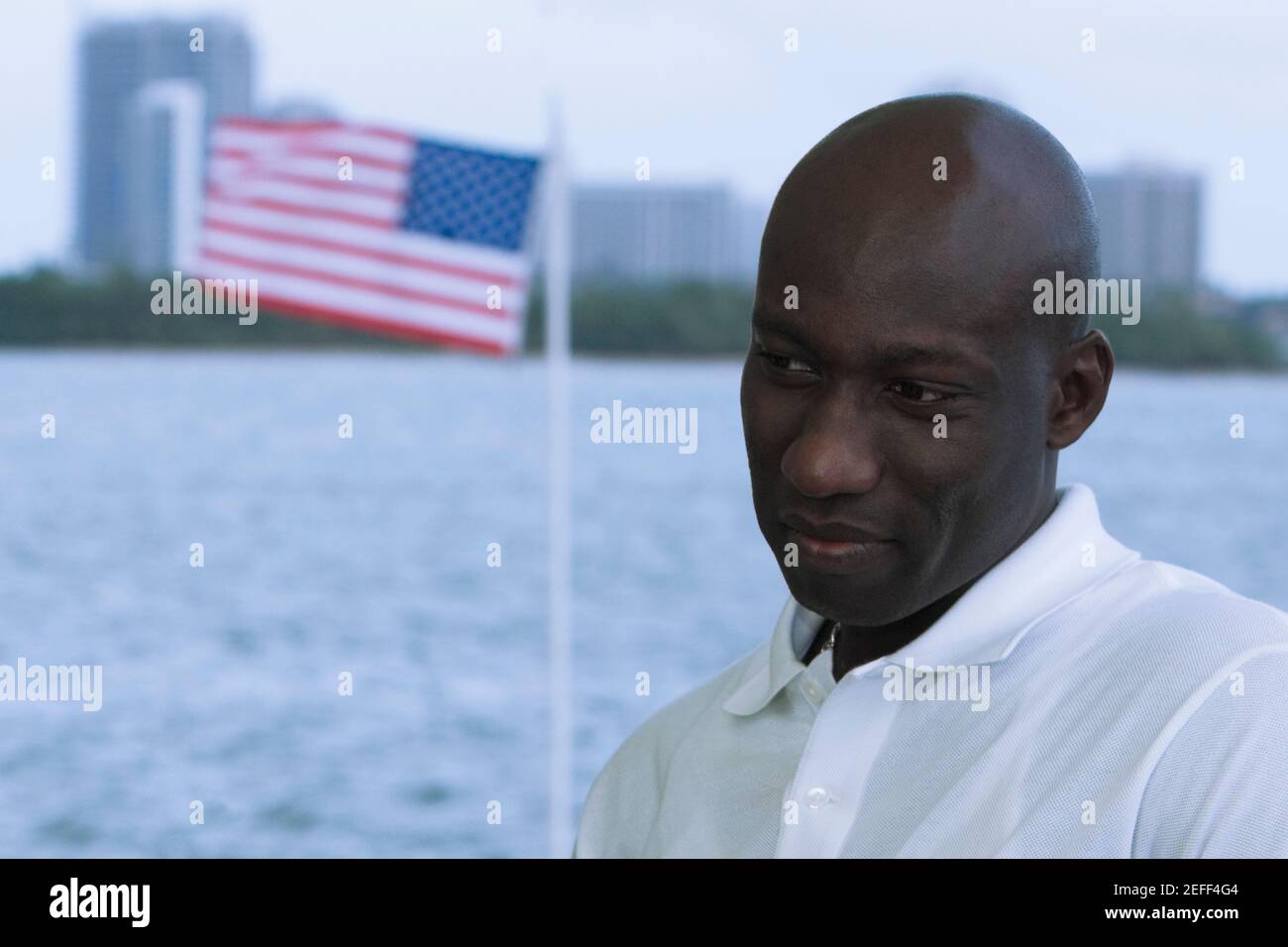 African american man grinning hi-res stock photography and images - Alamy