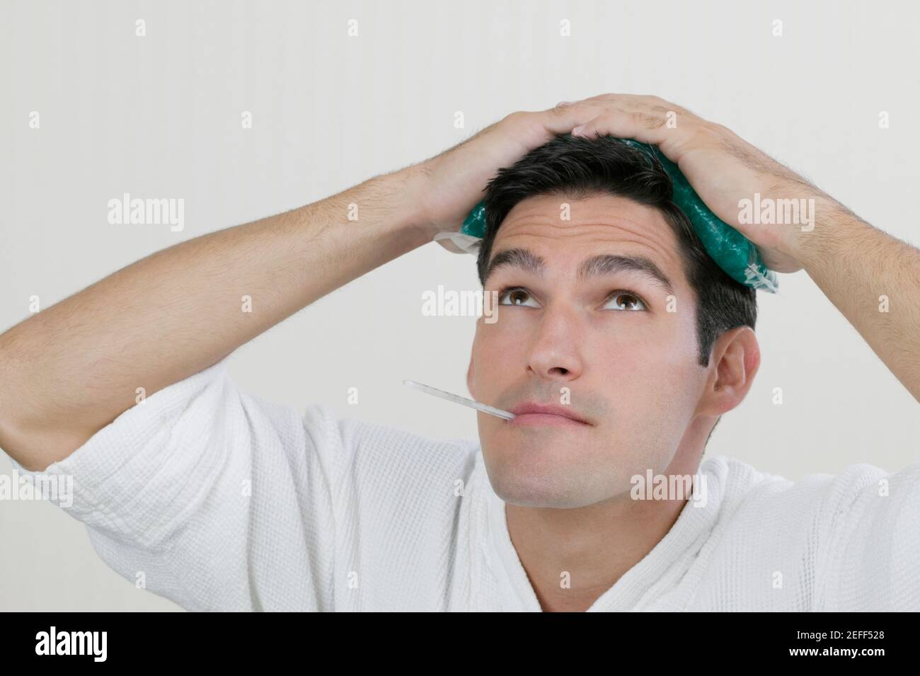 Man ice pack hi-res stock photography and images - Alamy