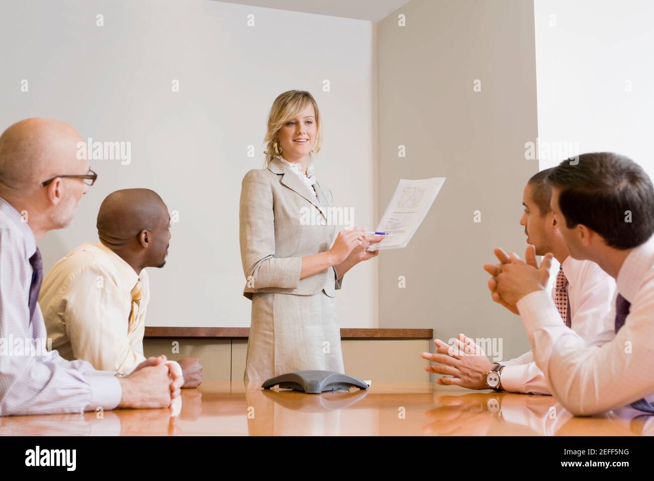 Business executives in a meeting Stock Photo - Alamy