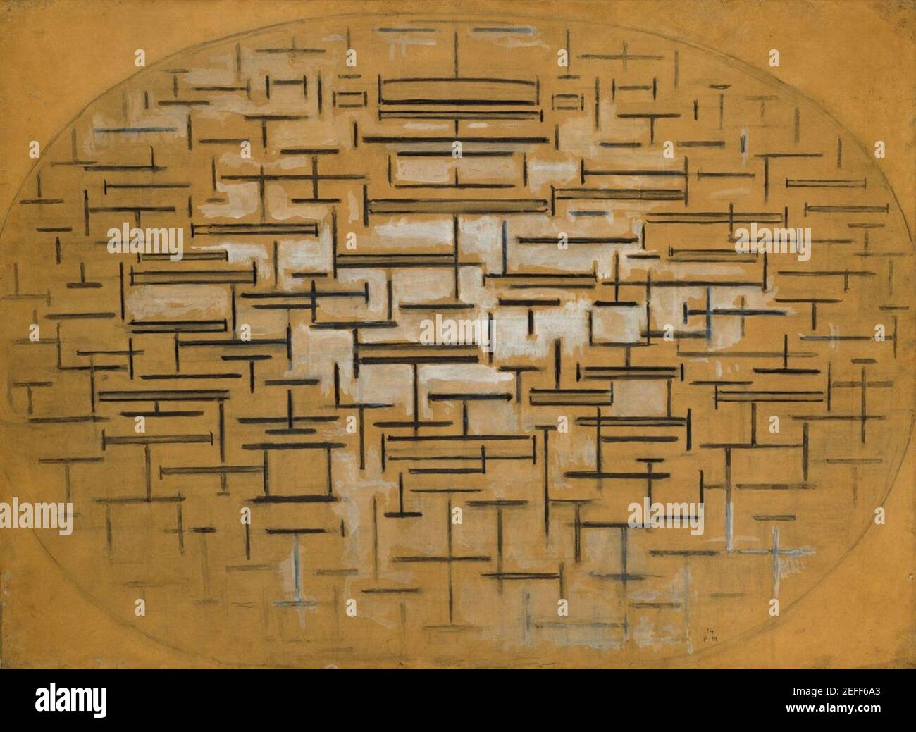 Ocean 5, 1915, Mondrian Stock Photo - Alamy