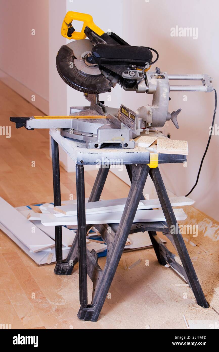 Close-up of a circular saw Stock Photo - Alamy