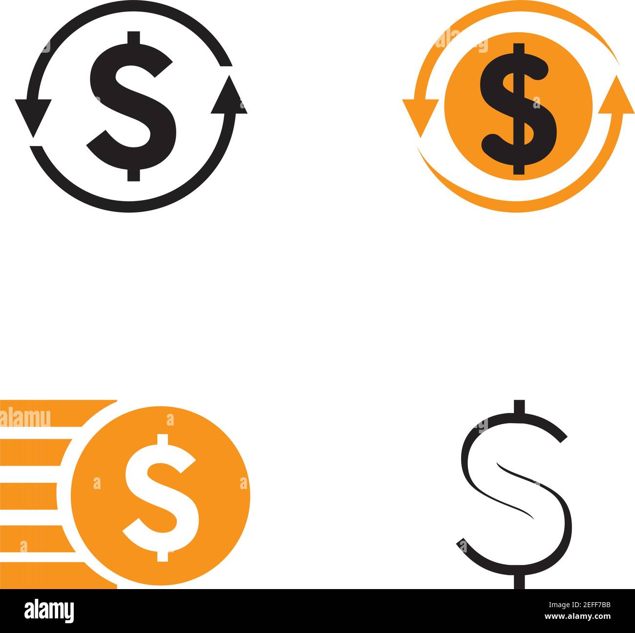 dollar money vector icon illustration design template - vector Stock ...