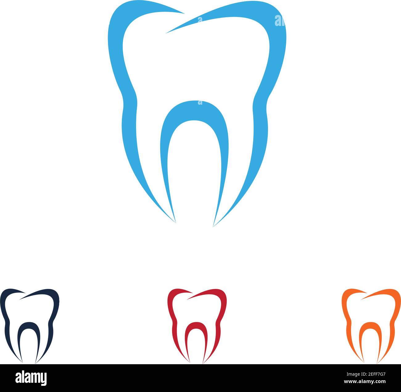 Dental logo Template vector illustration icon design Stock Vector Image ...