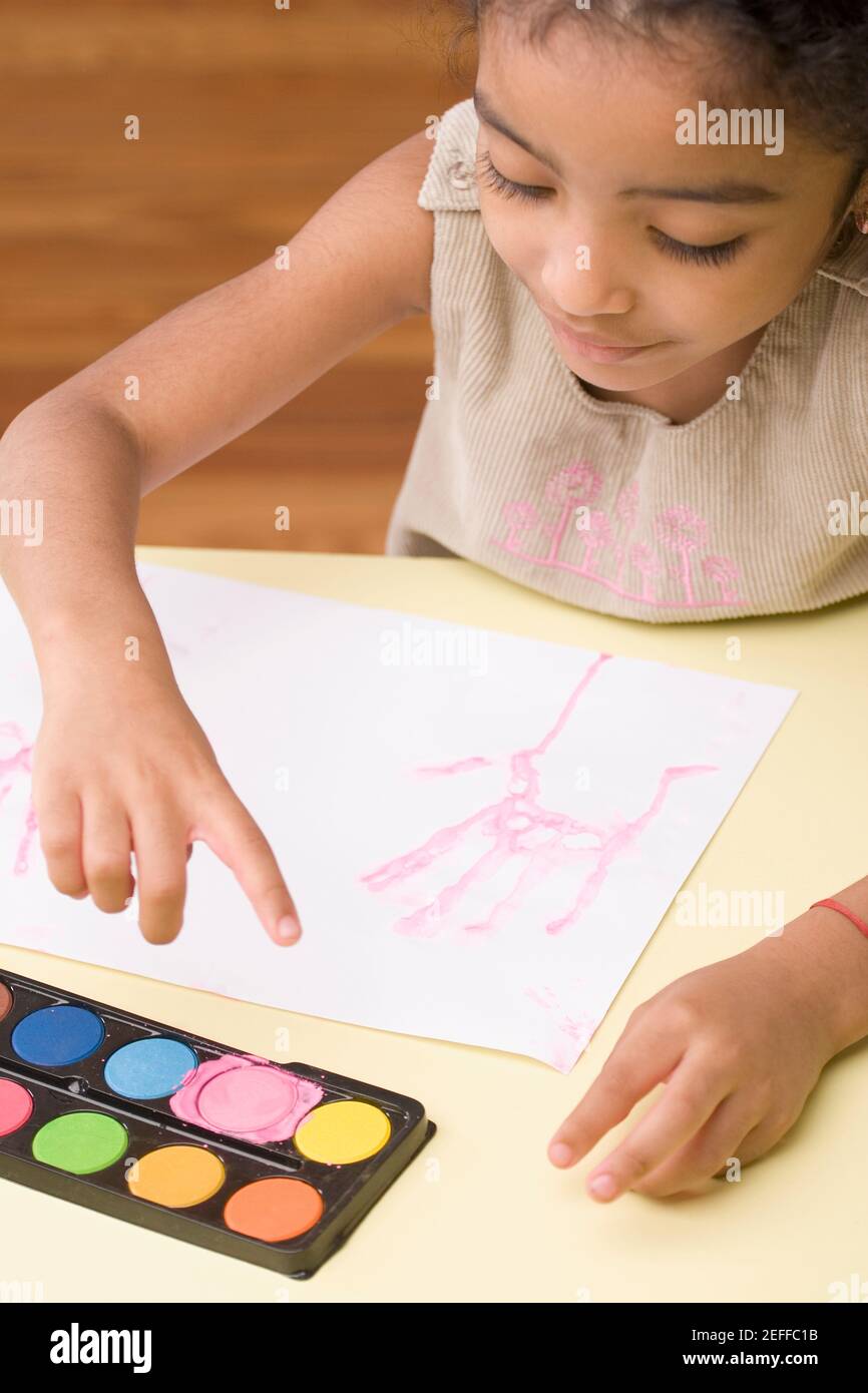 Handprint child hi-res stock photography and images - Alamy