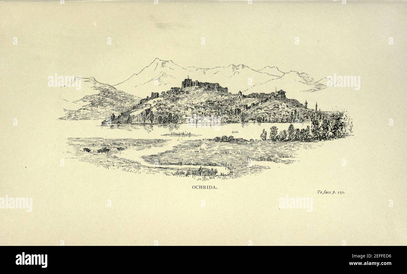 Ochrida by Mary Adelaide Walker Stock Photo - Alamy