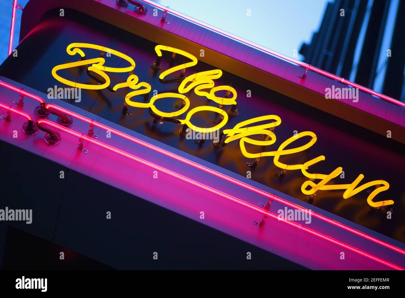 Brooklyn Neon Sign High Resolution Stock Photography and Images - Alamy