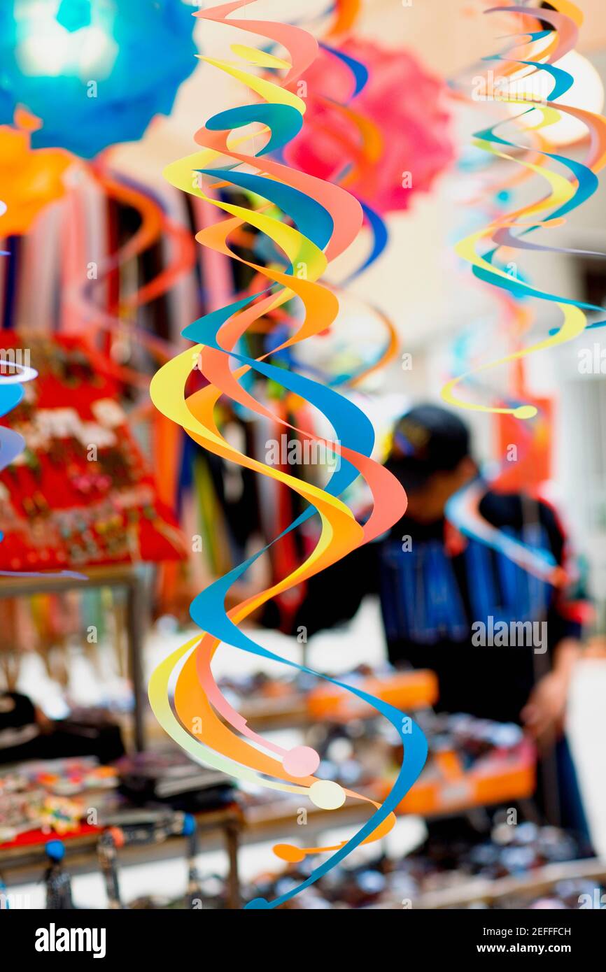 Streamer hanging hi-res stock photography and images - Alamy