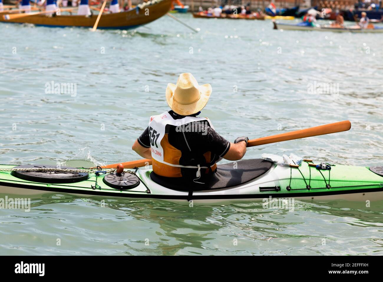 Venice kayak italy hi-res stock photography and images - Alamy