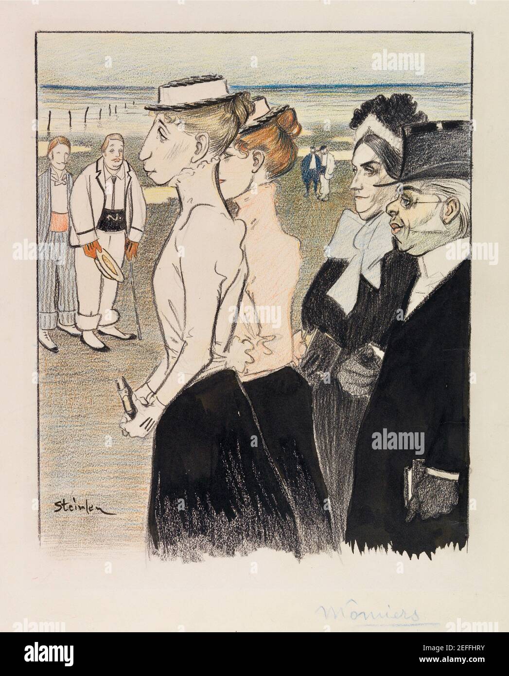 Steinlen artwork hi-res stock photography and images - Alamy