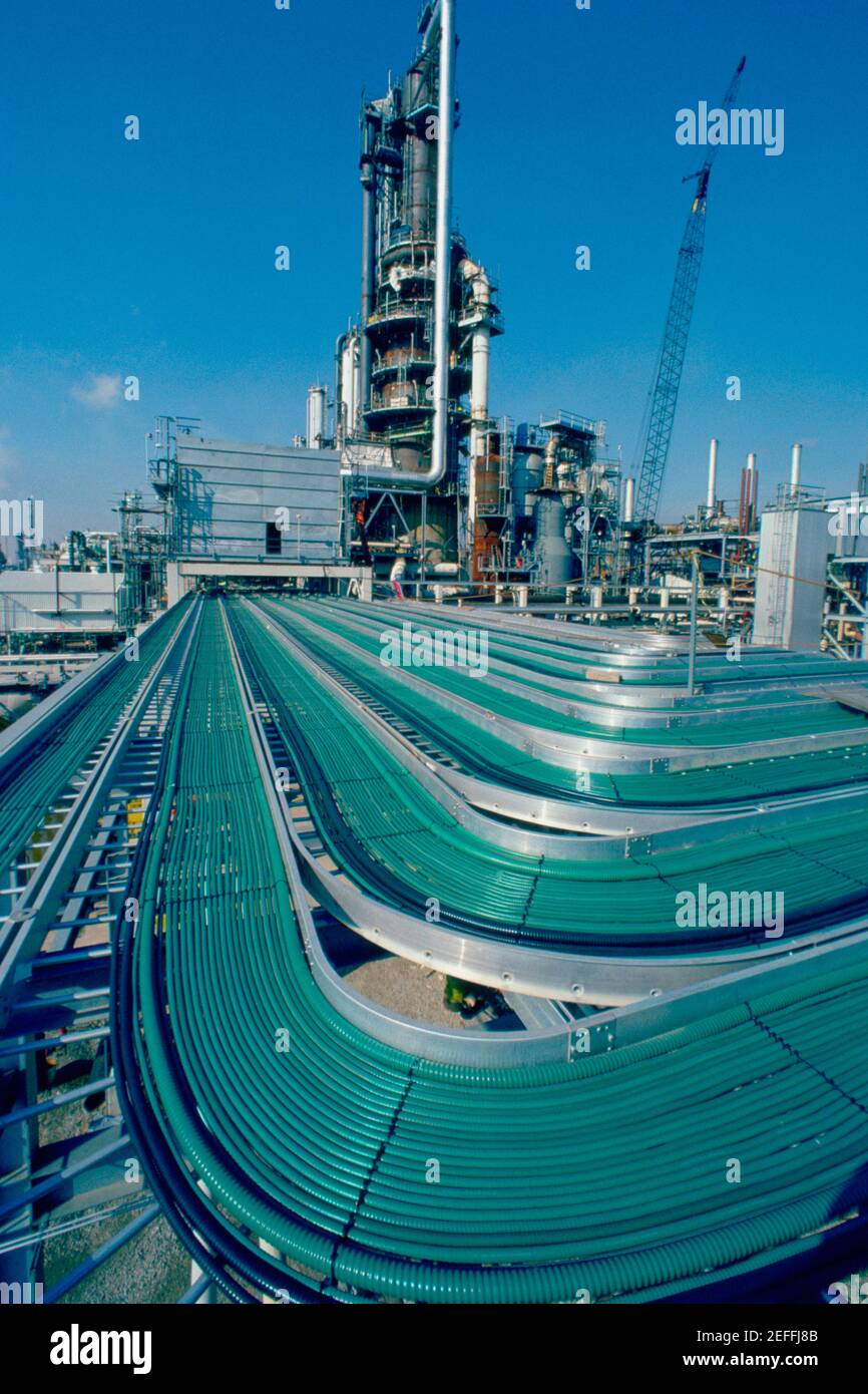Oil refinery in Philadelphia, Pennsylvania Stock Photo - Alamy