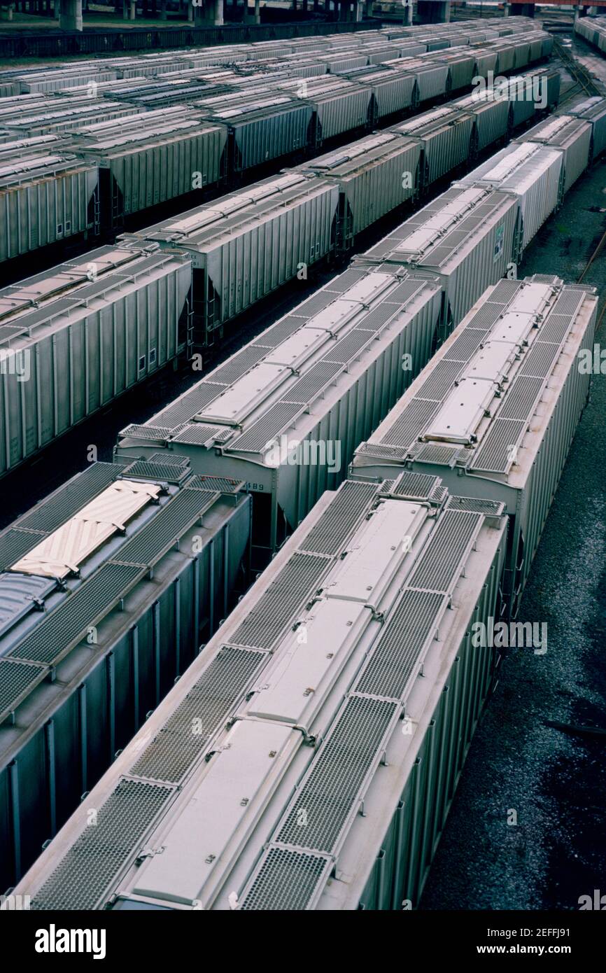 Freight train usa black and white hi-res stock photography and images ...