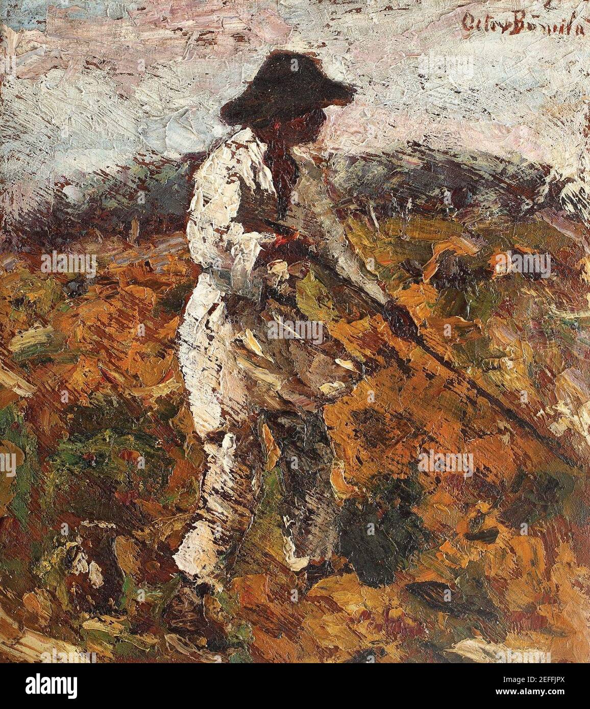 Octav Bancila - La stransul fanului Stock Photo - Alamy