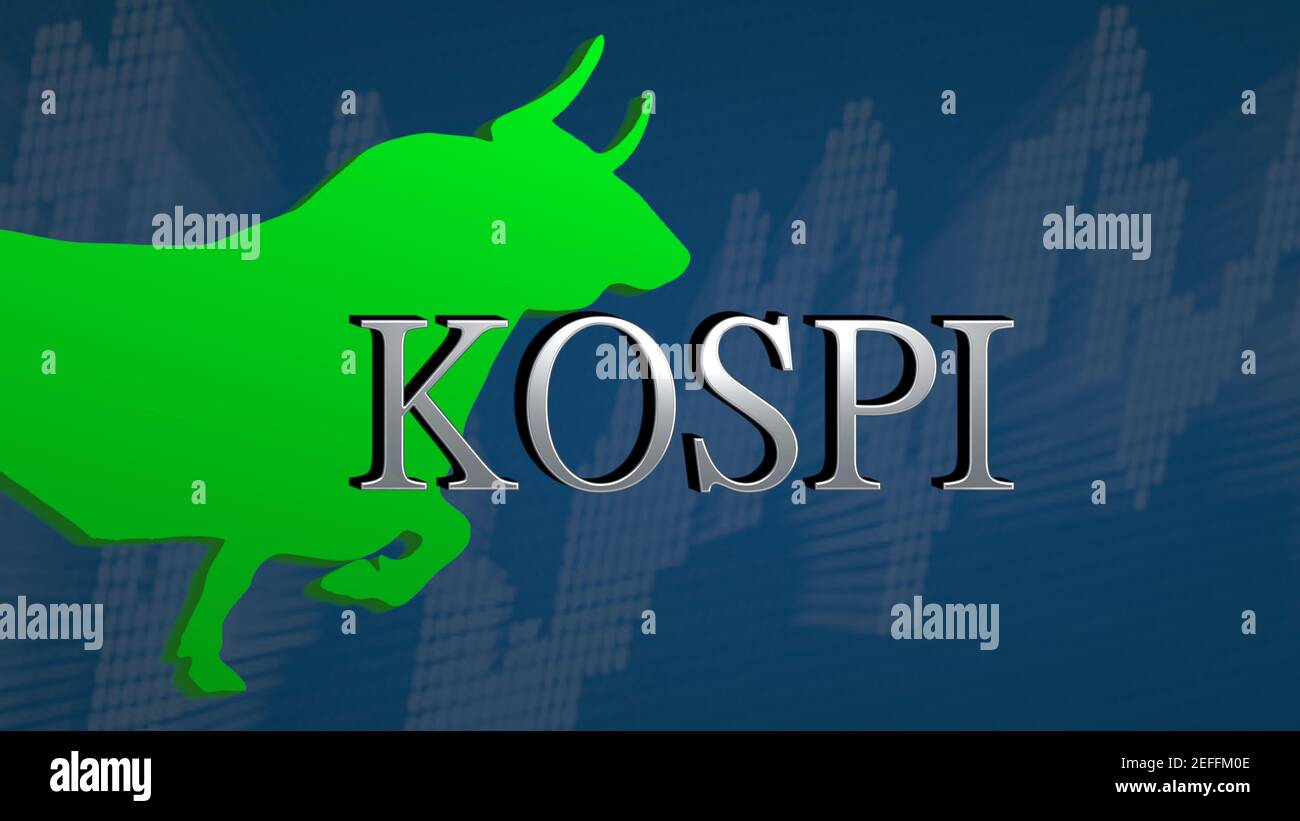 The Korea Composite Stock Price Index or KOSPI is bullish. The green ...