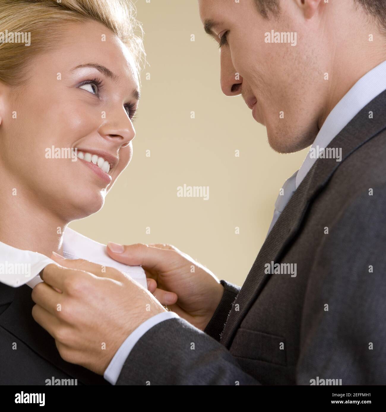 Man feeling woman up work hi-res stock photography and images - Alamy