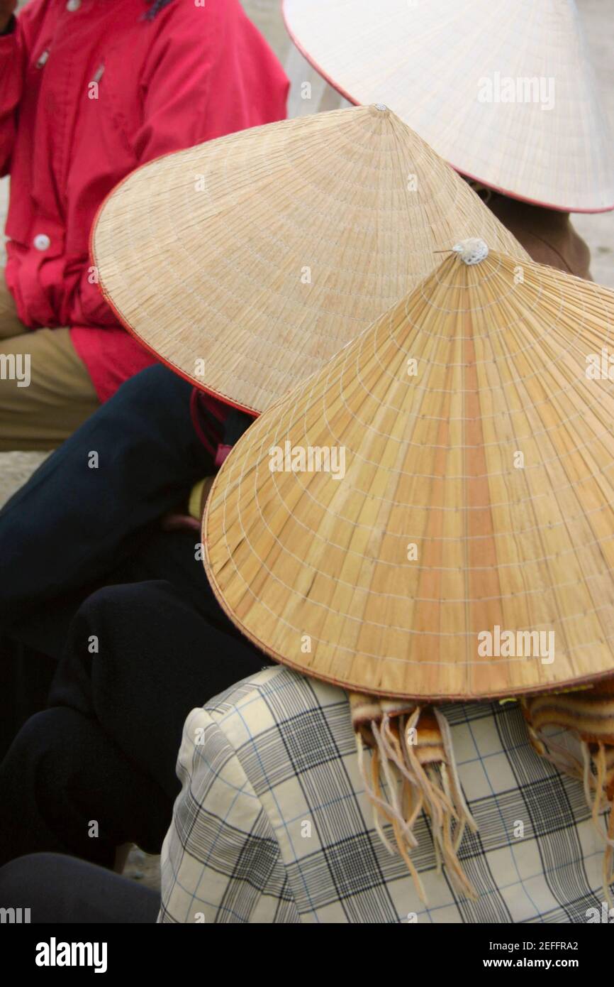 Asian style conical hats hi-res stock photography and images - Alamy