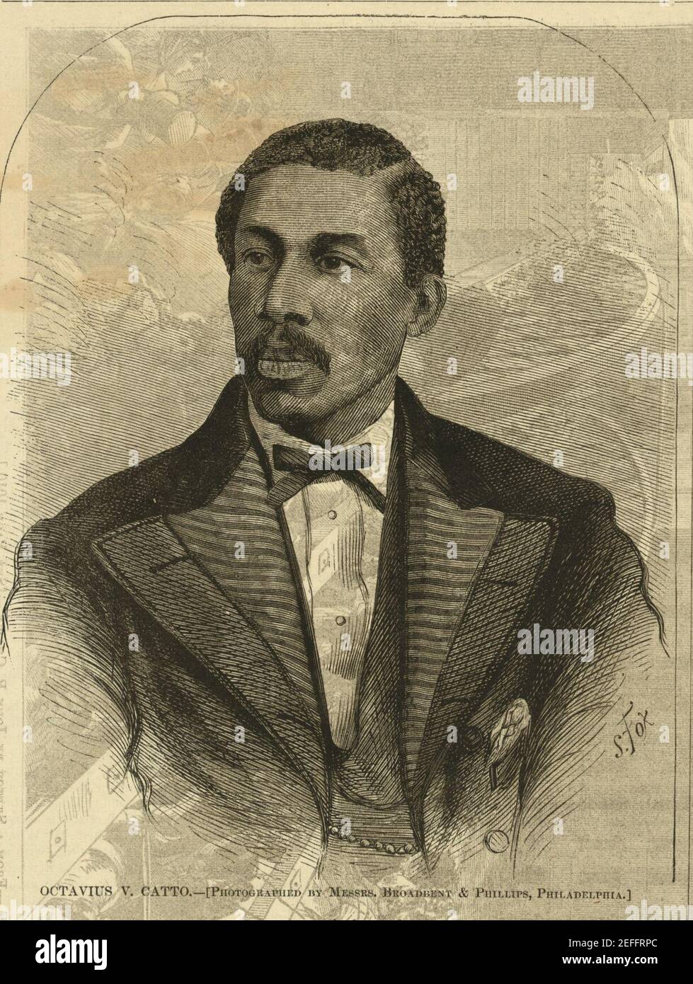 Octavius V. Catto - photographed by Messrs. Broadbent & Phillips ...