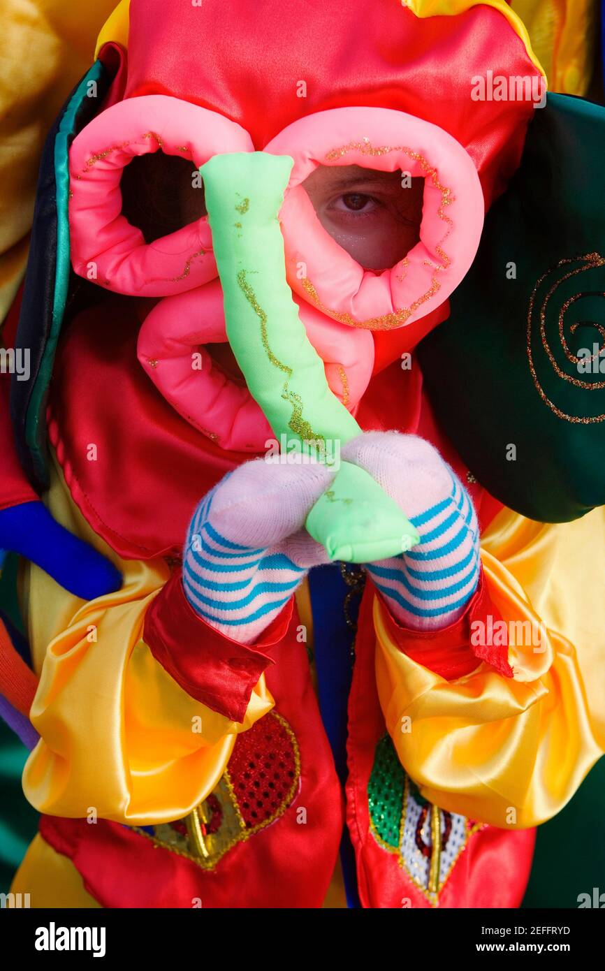 Portrait of a boy wearing a costume Stock Photo - Alamy