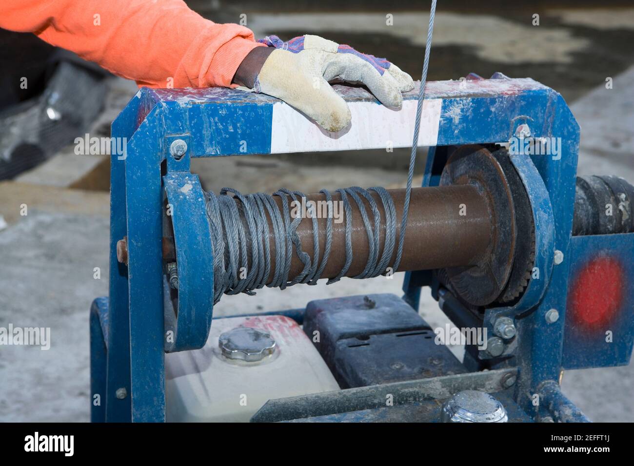Pulley person hi-res stock photography and images - Alamy